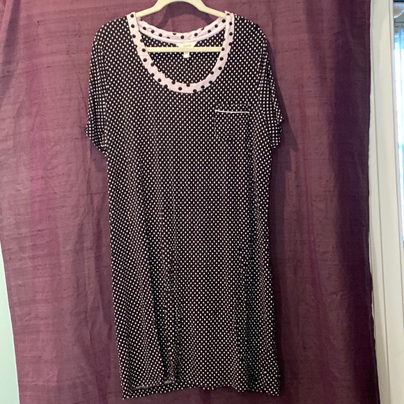 Soma | Intimates & Sleepwear | Soma Black And White Polka Dot Sleep ...